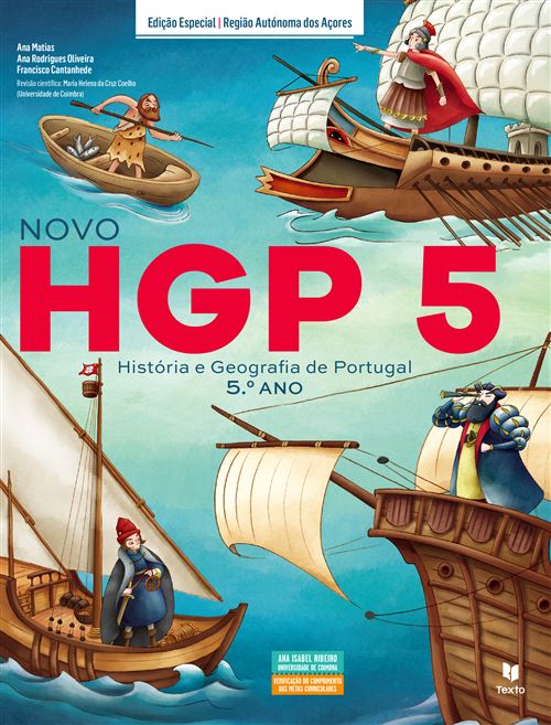 Novo HGP 5 História e Geografia de Portugal 5º Ano Açores - Manual do ...
