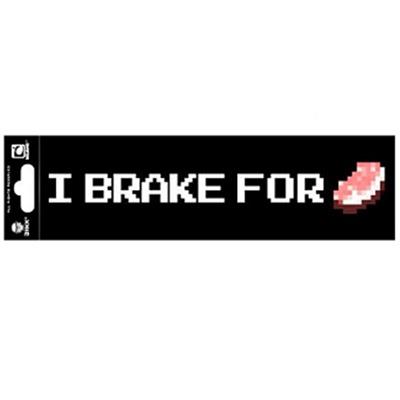 Minecraft - Autocolante I Brake for Porkchop - Compra jogos online na ...