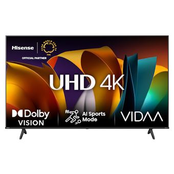 Smart TV Hisense 43" 4K UHD 43A6N - 109cm - TV 4K UHD - Compra na Fnac.pt