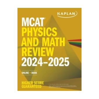 Mcat physics and math review 2024-2 - Kaplan Test Prep - Compra Livros ...