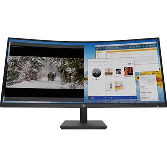Monitor Curvo HP M34D | 34'' | 100 Hz | UltraWide QHD | Preto - Monitor ...