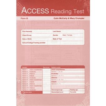 Access reading test (art): form b - MCCARTY, COLIN - Compra Livros na ...