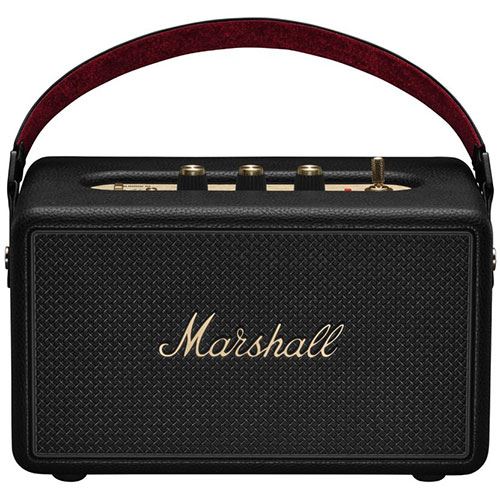 Coluna Bluetooth Marshall Kilburn III - Black & Brass - Coluna - Compra ...
