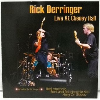 Rick Derringer - Rick Derringer - Live at Cheney Hall - CD - CD Álbum ...