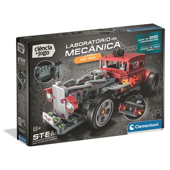 Ciência e Jogo Laboratório de Mecânica: Hot Rod - STEM - Clementoni ...