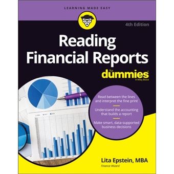 Reading Financial Reports for Dummies - Brochado - Lita Epstein ...