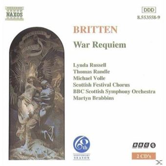 War requiem - Benjamin Britten - CD Álbum - Compra música clássica na ...