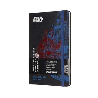 Agenda Semanal 12 Meses 2020 Moleskine Grande: Star Wars - Agenda ...