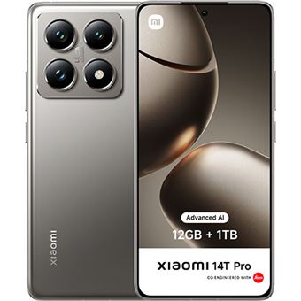 Xiaomi 14T Pro - 1TB - Titan Gray - SmartPhone Android - Compra na Fnac.pt