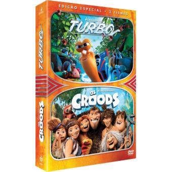 Pack Os Croods + Turbo - Vários - DVD Zona 2 - Compra filmes e DVD na ...