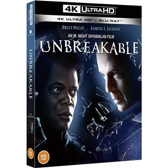 Unbreakable - 4K Ultra HD + Blu-ray - M. Night Shyamalan - Bruce Willis ...