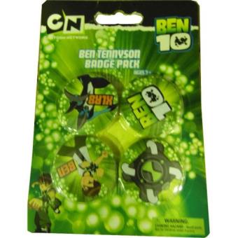Pack Pins Ben 10 - Acessórios - Compra na Fnac.pt
