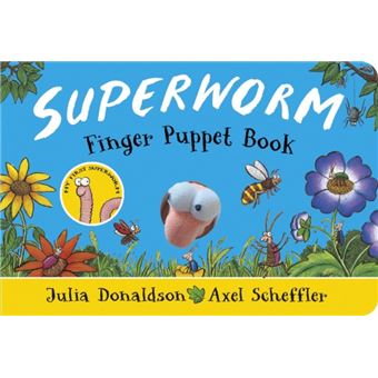 Superworm finger puppet book - the - Cartonado - Julia Donaldson, Axel ...