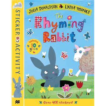 Rhyming rabbit sticker book - Julia Donaldson, Lydia Monks - Compra ...