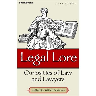 Legal lore - ANDREWS, WILLIAM - Compra Livros na Fnac.pt