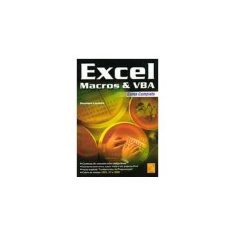Excel Macros & VBA Curso Completo - LOUREIRO, HENRIQUE - Compra Livros na Fnac.pt