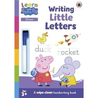 Learn with Peppa - Writing Little Letters - Brochado - Peppa Pig ...