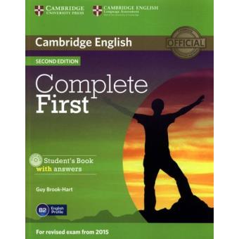 Complete First - Student's Book With Answers - Brochado - Guy Brook ...