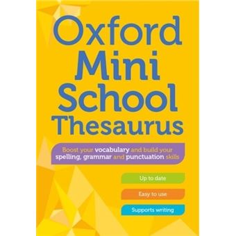 Oxford Mini School Thesaurus - Bolso - DICTIONARIES, OXFORD - Compra ...