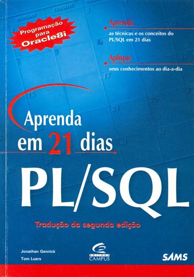 Aprenda Em 21 Dias Pl Sql Brochado Jonathan Gennick Tom Luers Compra Livros Na Fnac Pt