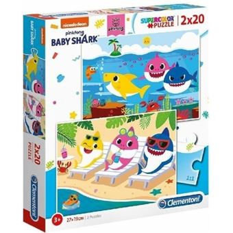 Puzzle 2x20 Peças - Baby Shark - Puzzle Infantil - Compra na Fnac.pt