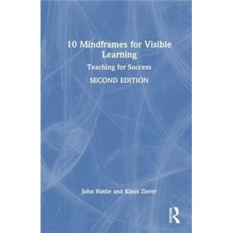 10 Mindframes for Visible Learning - Brochado - John Hattie - Compra ...