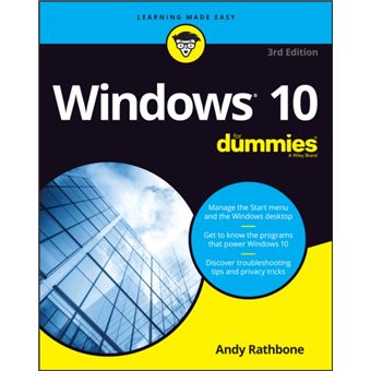 Windows 10 For Dummies - Brochado - Andy Rathbone - Compra Livros na ...