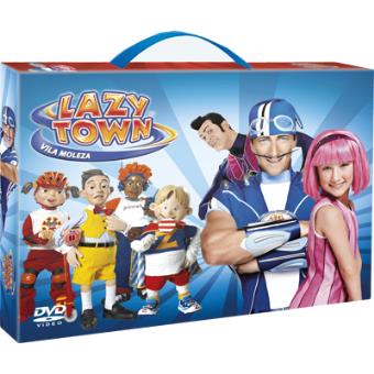 Lazy Town Mala de Cartão Vol. 1+2+3+4 - Lazy Town - Compra filmes e DVD ...