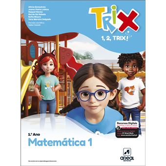 TRIX - Matemática - 1º Ano - Manual - Brochado - Goncalves, Alicia ...