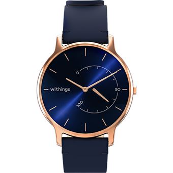 Relógio de Desporto Withings Move Timeless Chic - Rose Gold | Blue ...