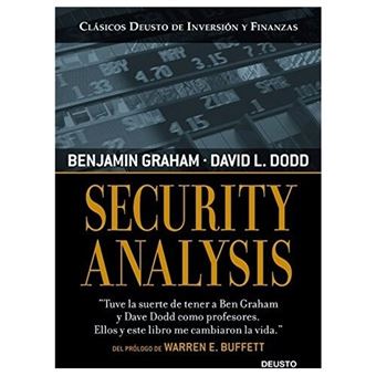Security analysis - BENJAMIN GRAHAM-DAVID DODD - Compra Livros na Fnac.pt