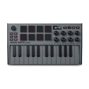 Controlador MPK Mini MK3 Grey Akai - Home Studio - Controladores - Compra na Fnac.pt