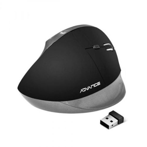 Rato Vertical Wireless Advance Ergonómico - Preto - Rato - Compra na ...