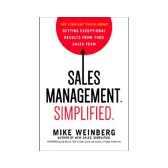 Sales Management. Simplified. - Cartonado - WEINBERG, MIKE, WEINBERG ...