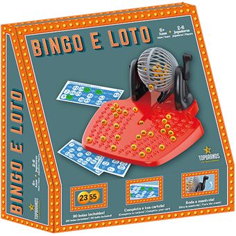 Jogo de Tabuleiro Bingo e Loto Retro Games - TopBrands - Jogo de ...