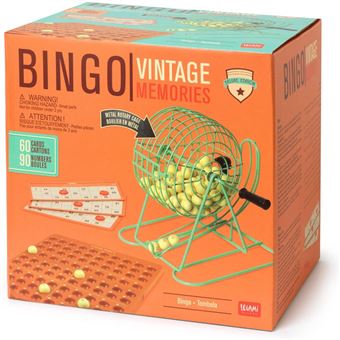 Jogo de Tabuleiro Bingo Vintage Memories - Deluxe Edition - Legami ...