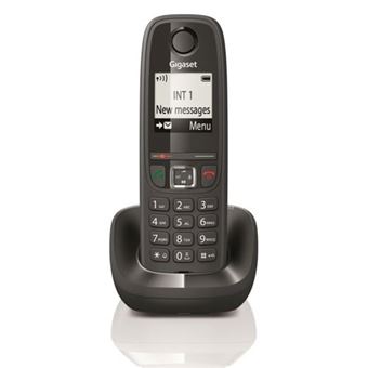 Telefone Sem Fios Gigaset DECT AS405 - Preto - Telefone sem Fios ...