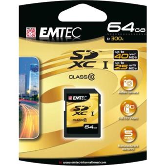 Emtec SDXC 64GB Classe 10 UHS-I - Cartão SD - Compra na Fnac.pt