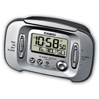Casio Relógio Despertador Wake Up Timer DQD-70B-8EF (Prateado ...