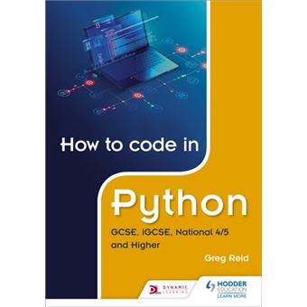 How to code in python: gcse, igcse, - REID, GREG - Compra Livros ou ...