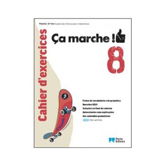 Ça marche ! Francês - 8º Ano: Cahier d'exercices - Brochado - Suzana ...