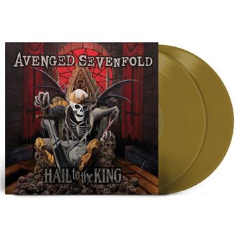 Avenged Sevenfold - Hail To the King - 10th Anniversary Limited Edition - 2LP Gold Vinil 12 ...