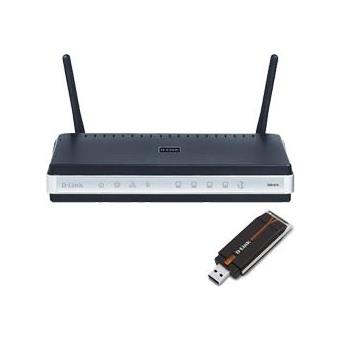 D-Link Wireless N Router + Adaptador USB (DKT-400) - Router / Switch ...