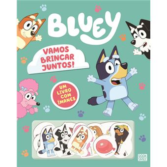 Bluey - Vamos Brincar Juntos Um Livro com Imanes - Cartonado - Vários ...