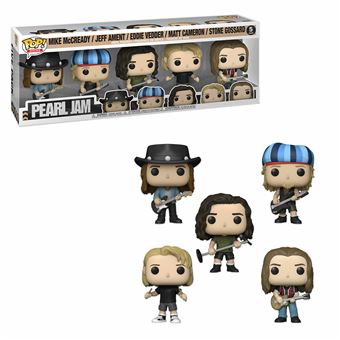 Funko Pop! Pearl Jam - 5 Figures Pack - Pearl Jam - Compra filmes e DVD ...