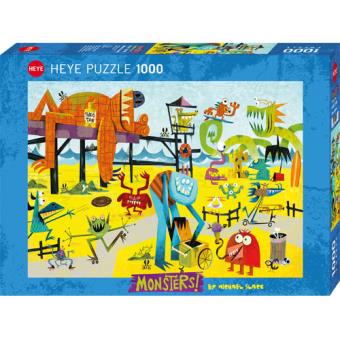 Puzzle Monster Beach - 1000 Peças - Heye - 1000-2000 Peças - Compra na ...