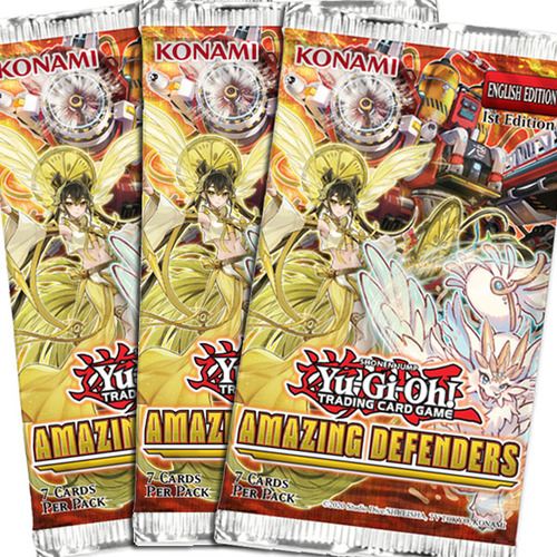 Yu-Gi-Oh Amazing Defenders - Blister 3 Boosters - Jogos de Cartas ...