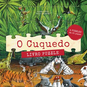 O Cuquedo - Livro Puzzle - Cartonado - Clara Cunha, Paulo Galindro ...