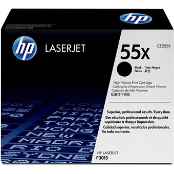 Toner HP 55x Preto (CE255X) - Tinteiro Impressora - Compra na Fnac.pt