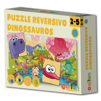 Puzzle Reversivo Dinossauros - Jogos de Descoberta - Compra na Fnac.pt